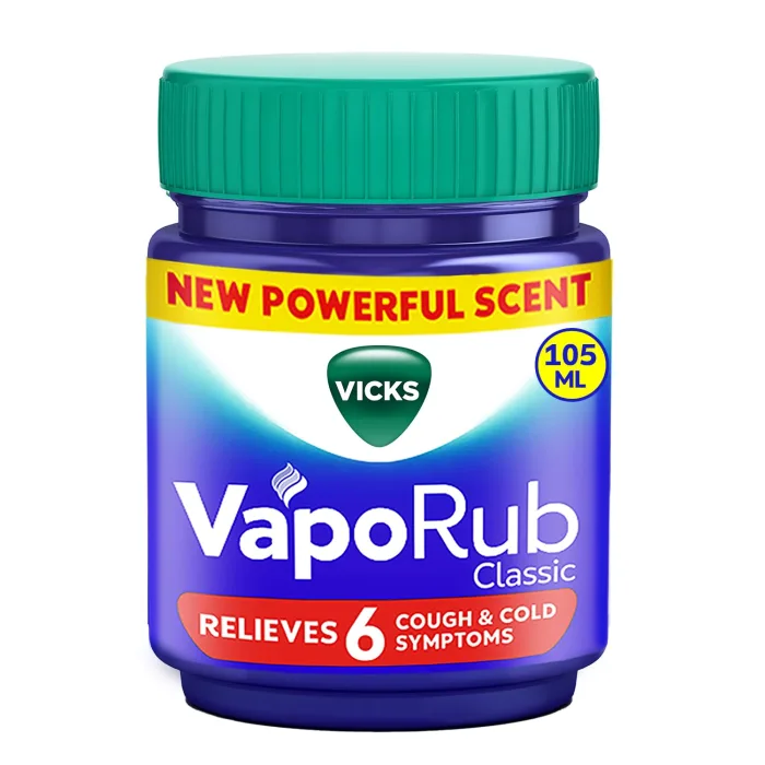 Health Care : Vicks Vaporub 105ml: Relieves Congestion, Cough, Aches ...