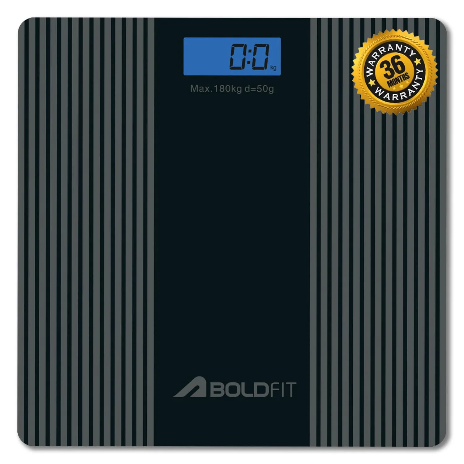 Home Care : Boldfit Nexus Digital Body Scale, Black - Mithila Craft